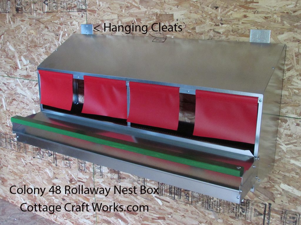 Budget Friendly Rollaway Chicken Nesting Boxes – Cottage Craft Works ...