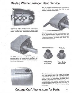 Maytag Wringer Washer Service Manual – Cottage Craft Works Official Blog