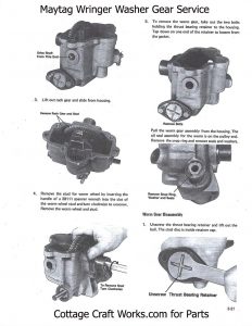 Maytag Wringer Washer Service Manual – Cottage Craft Works Official Blog