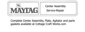 Maytag Wringer Washer Service Manual – Cottage Craft Works Official Blog