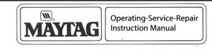 Maytag Wringer Washer Service Manual – Cottage Craft Works Official Blog