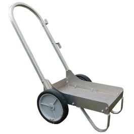 Easy rolling aluminum cart for small portable generators