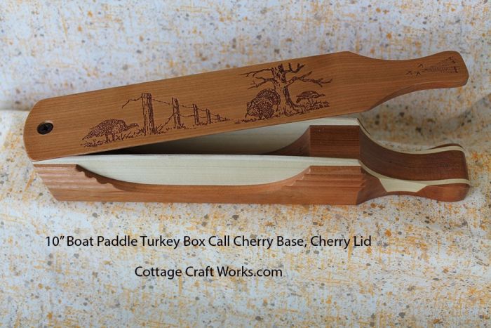 Boat Paddle Long Box 10" Paddle Turkey Call