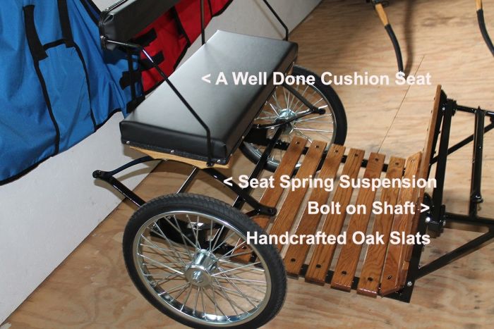 Economy Mini Pony-Team Cart 28-40 Inch Mini Ponies