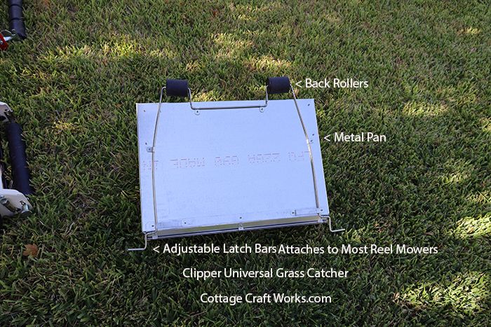 USA Clipper Reel Mower Grass Catcher