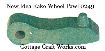 New Idea No. 4, 45-G Hay Rake Parts