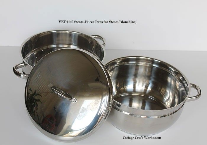 Back-To-Basics Old Fashioned Stainless Steamer Cooker, Juicer