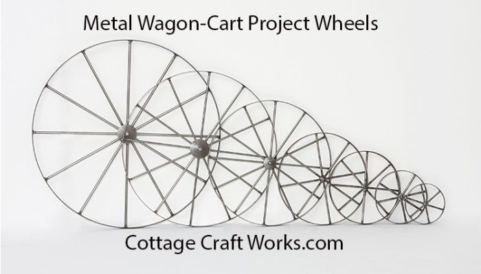 16-20 Inch Metal Spoke Wagon Wheel