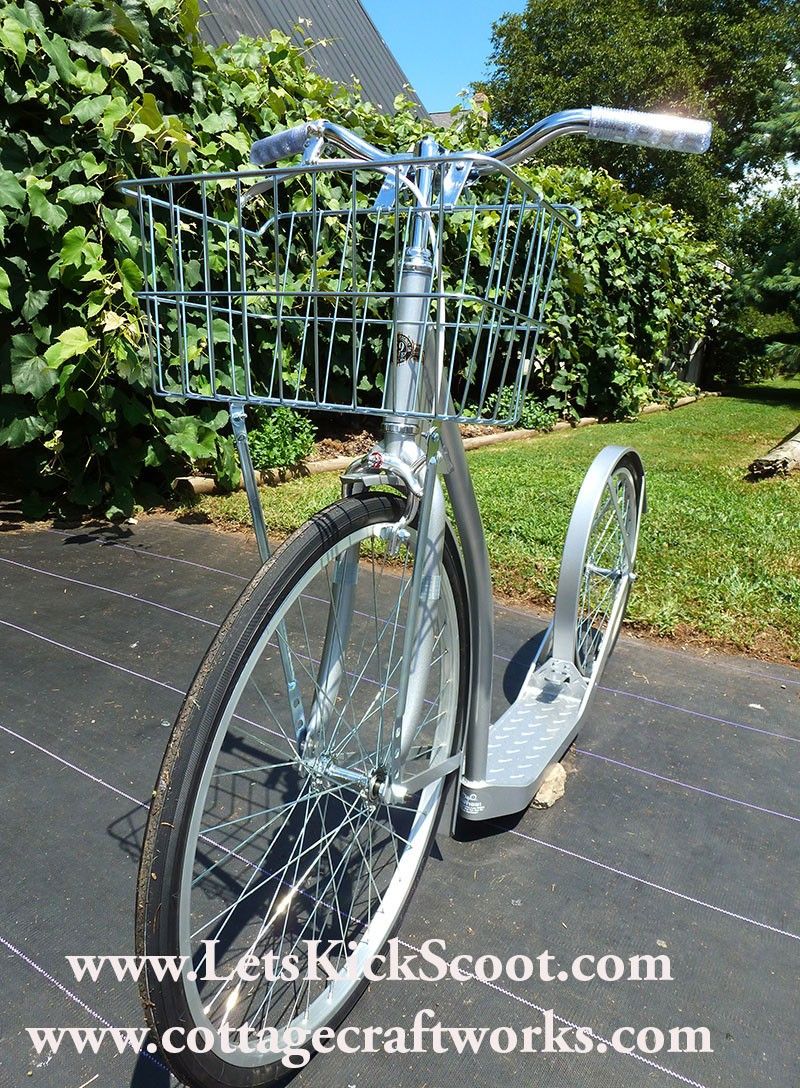 Amish Aluminum Push Scooter-Kick Bike Size 24/20