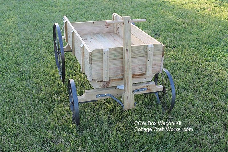 Use these plans and wheels to build an old time express wagon