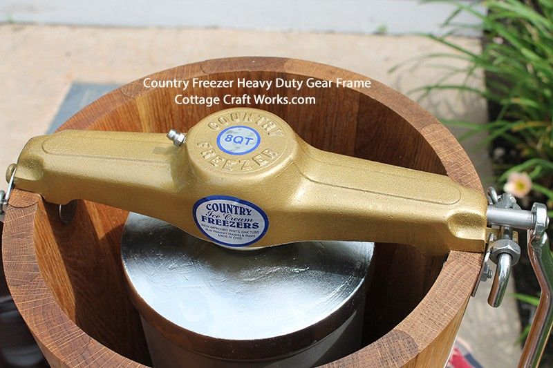 Country Freezer USA Ice Cream Makers, Hand Crank, Electric