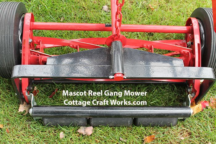 Tractor-ATV Lever Lift Gang Reel Mower