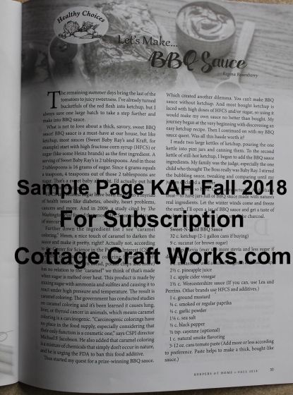 Keepers at Home-World-Renowned Quarterly Magazine