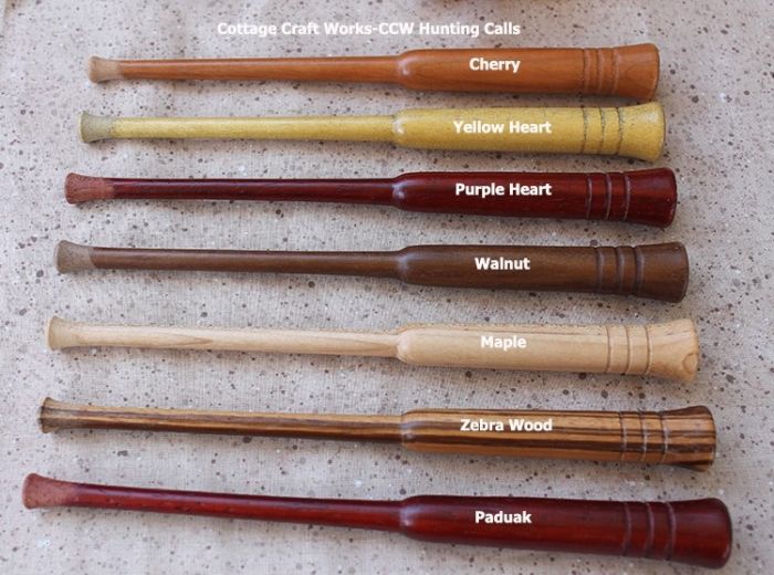 Turkey Call Strikers, Friction Call Striker, Turkey Pot Call Striker
