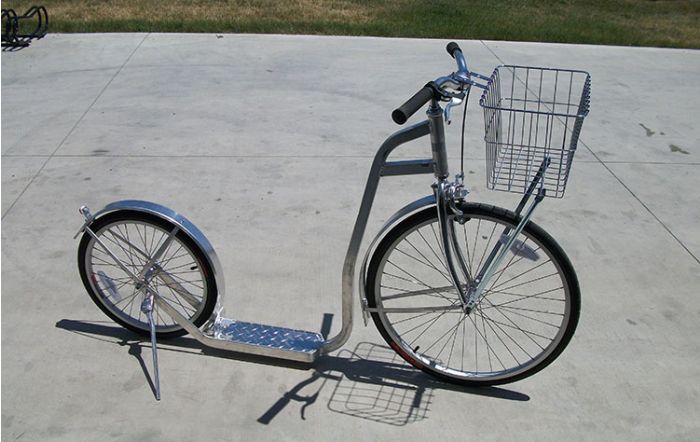 LA MX 26/20 Amish Aluminum Kick Bike Scooter