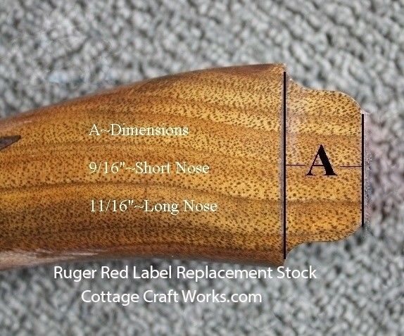 Ruger Model Red Label O/U Replacement Gun Stock