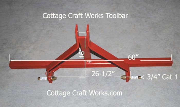 Garden Line Row Builder, 3-pt Hitch Row Builder, Hiller, Hipper