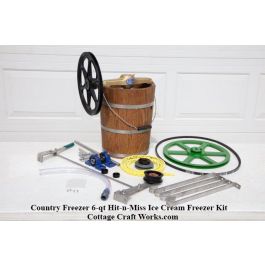Country 6-QT Hit-N-Miss Freezer Wagon Parts Kit