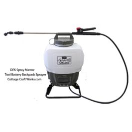 DEK Spray Master Tool Battery Backpack Garden Sprayer