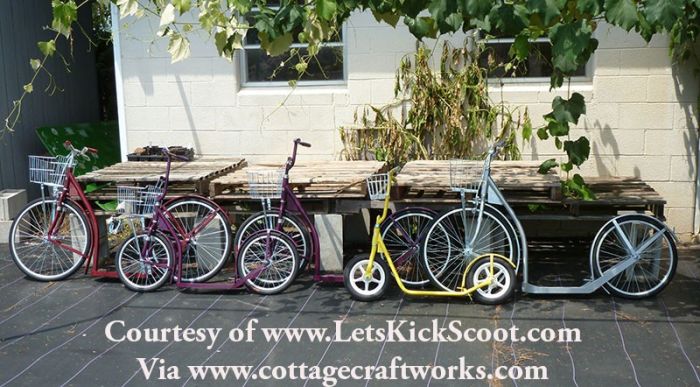 Amish Push Scooter Bikes | Kick Bikes