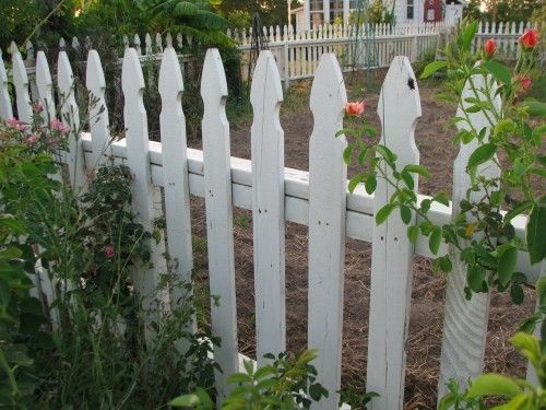 Build a Colonial Williamsburg style picket fence (free info)
