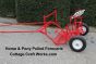 Horse-Pony Drawn Forecarts, Rear Wheel Foot Steering