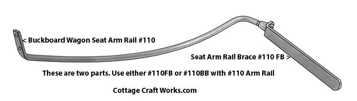 Buckboard Wagon Seat Hardware Irons