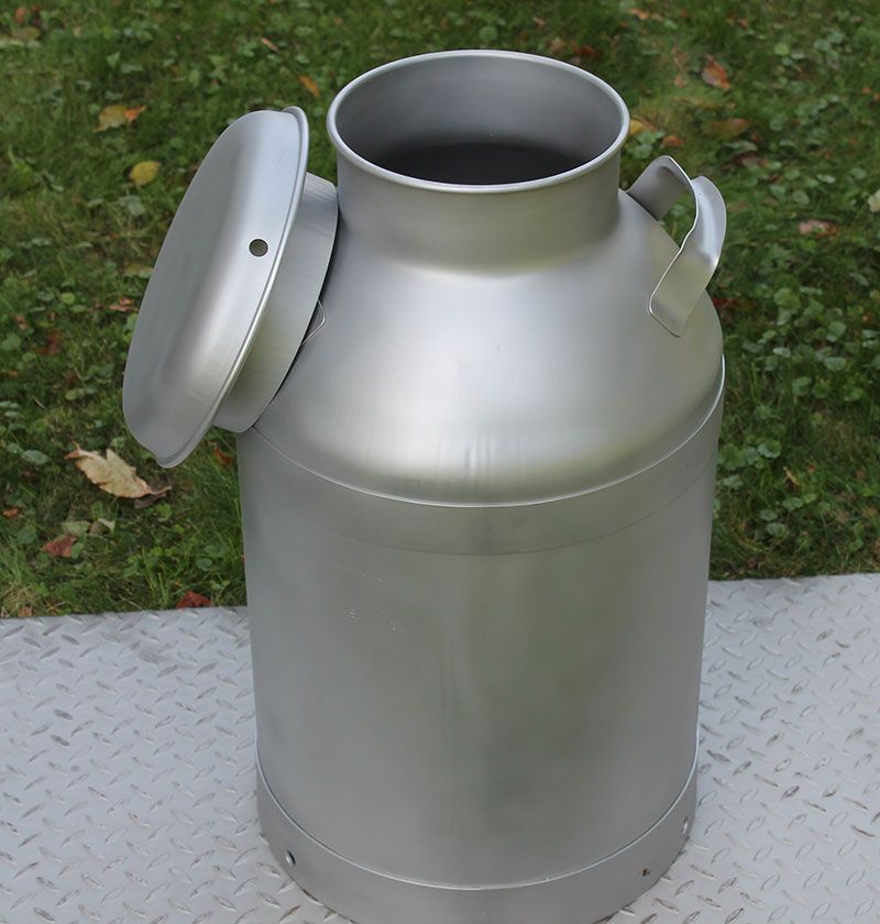 10 Gallon USA Stainless Steel Milk Can | Heavy Duty Dairy Can – Cottage ...