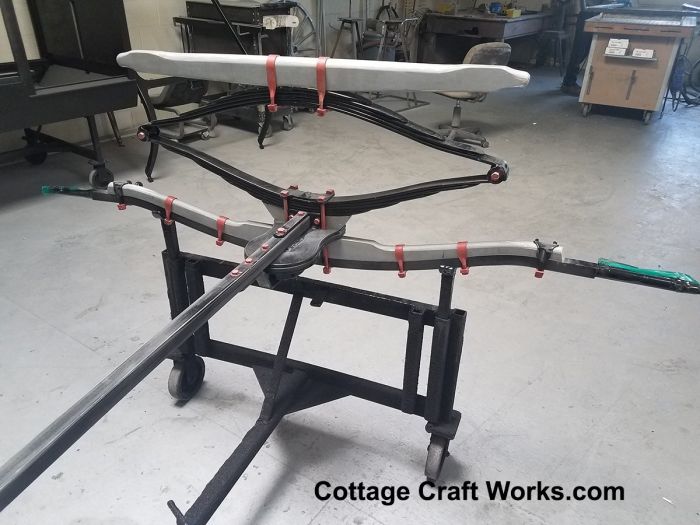 Ready Built Buggy-Carriage-Wagon Fifth Wheel Assemblies