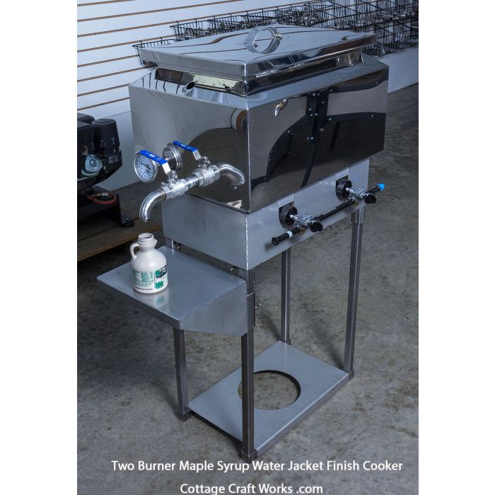Hobby farm no boil maple syrup finisher
