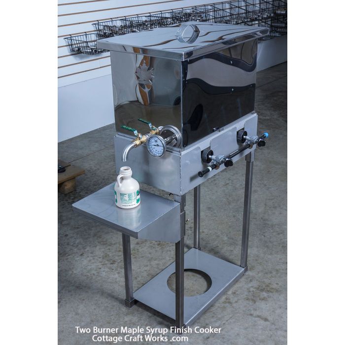 Hobby Farm Two Burner Gas Fired Maple Syrup Finisher