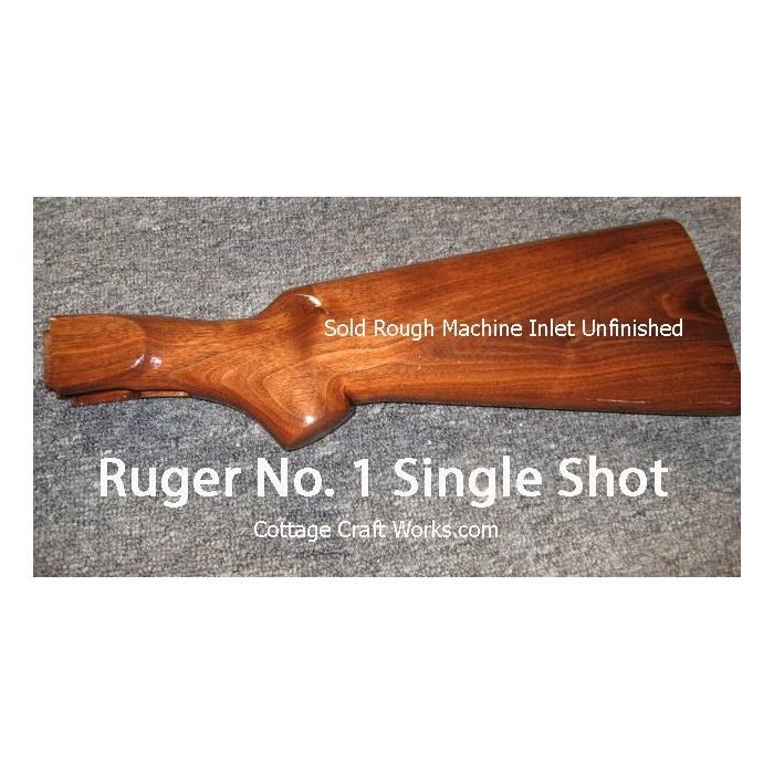 Replacement gun stock, Ruger No 1 Single Shot Rifle