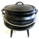 Cast Iron 3.5 gal Cooking Kettle, Potjie #6