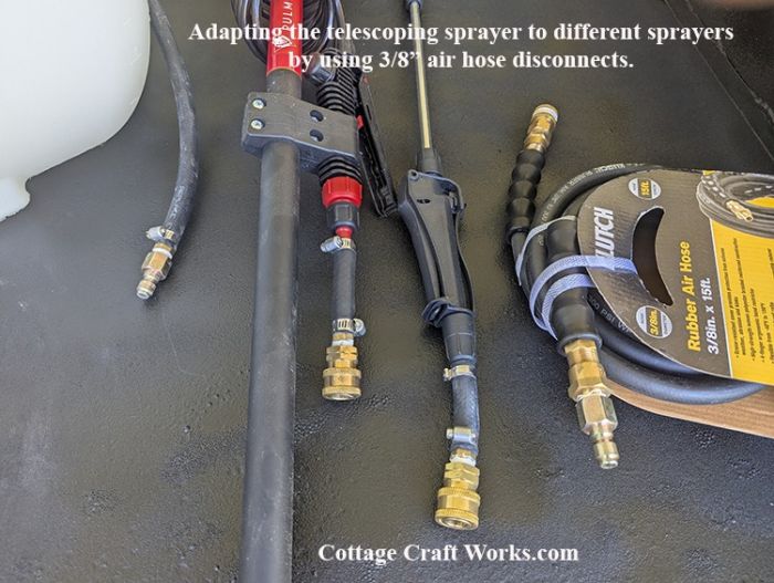 Telescoping Spray Wand Lance – Orchard & Tree Sprayer Extension ...